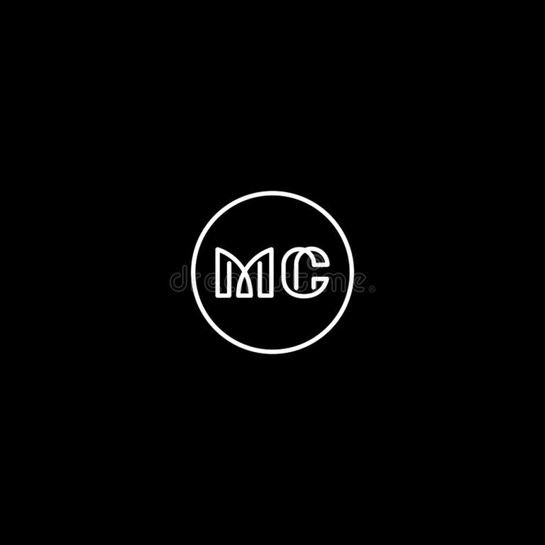 MC Letter Monogram Initial Unique Modern Flat Abstract Logo Design. MC ...