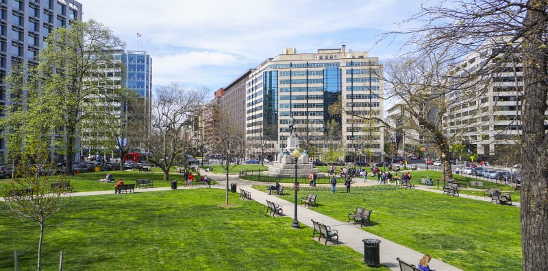 Mc Pherson Square Washington - WASHINGTON DC - COLUMBIA - APRIL 7, 2017 ...
