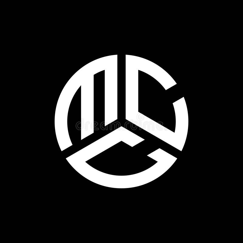 MCC Letter Logo Design on Black Background. MCC Creative Initials ...
