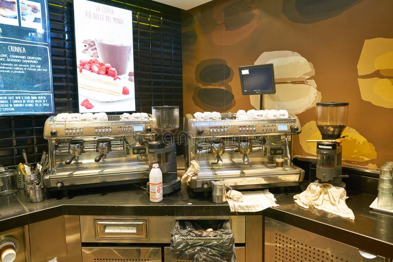 McCafe editorial photography. Image of interior, modern - 121452482