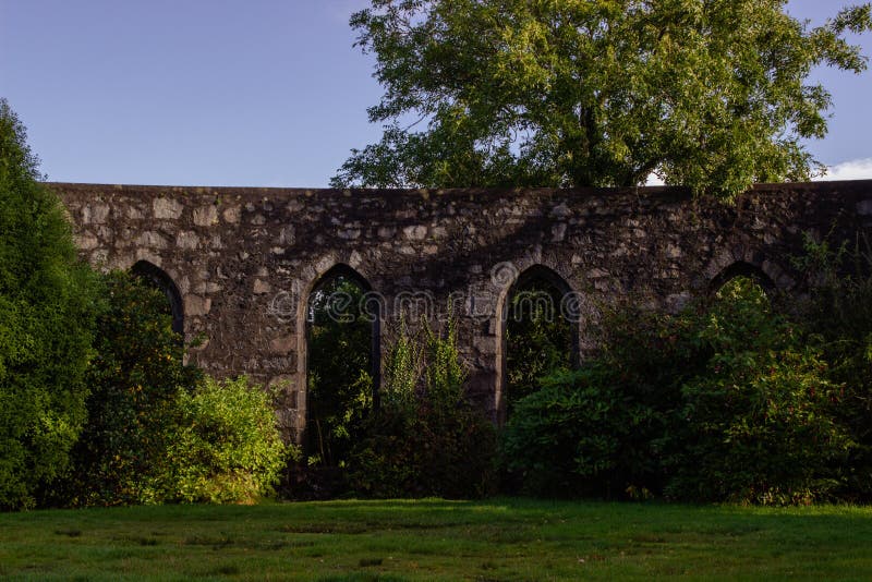 McCaig`s Tower in Oban, Scotland Stock Photo - Image of scenery, famous ...