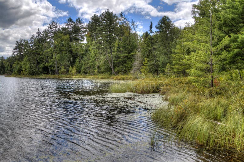 McCarthy Beach State Park in Northern Minnesota Stock Image - Image of ...