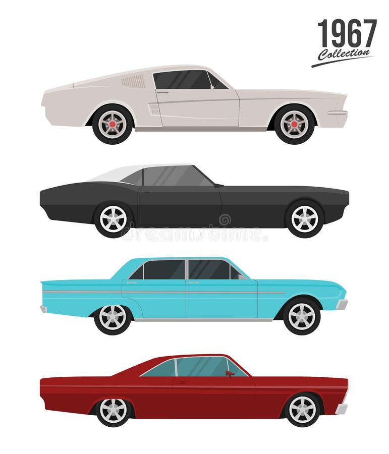 Classic Muscle Car Outline Stock Illustrations – 534 Classic Muscle Car ...