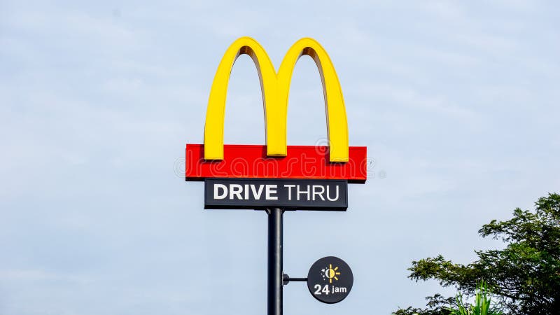 McDonalds logo editorial photo. Image of illustrative - 43805876