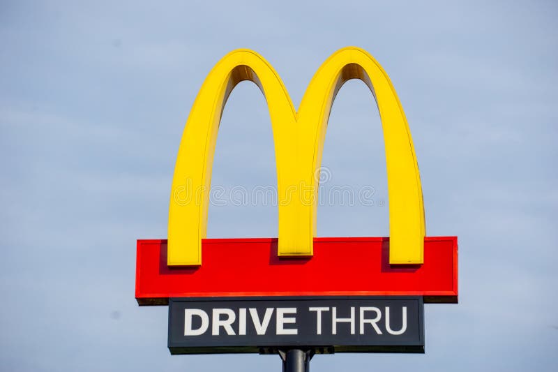 McDonalds logo editorial photo. Image of illustrative - 43805876