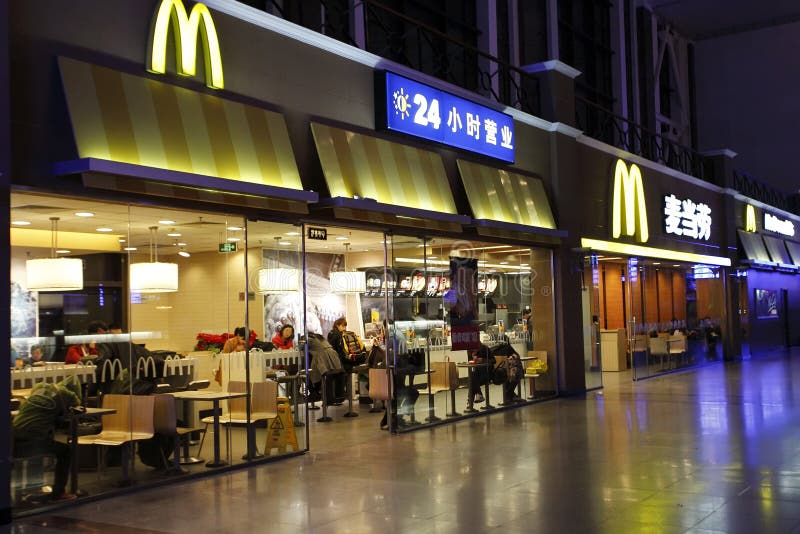 McDonald s in China editorial stock image. Image of asian - 24308194