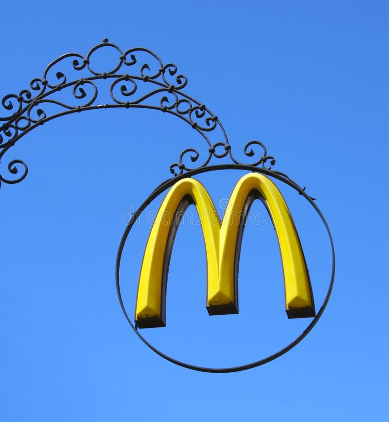 McDonalds Golden Arches editorial photography. Image of logo - 31924327