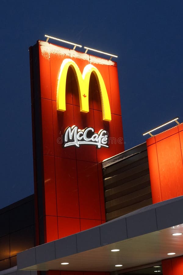 McDonald s editorial image. Image of food, quebec, restaurant - 48204775