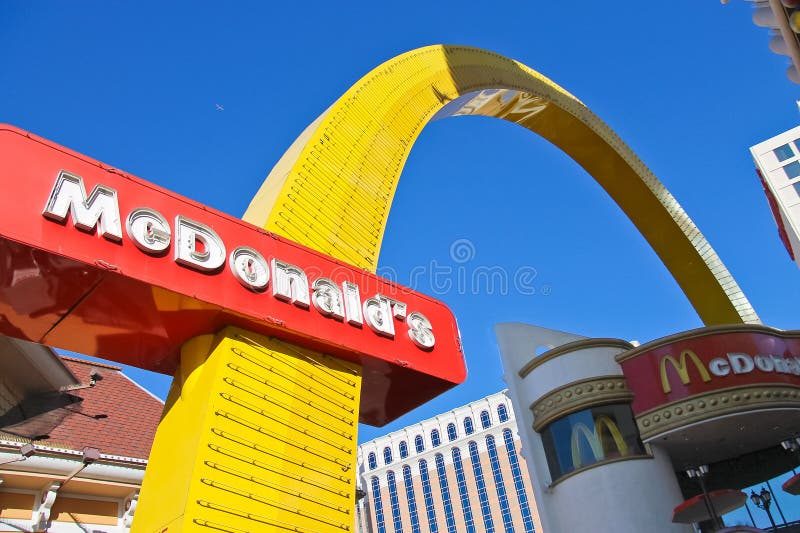 McDonald's Restaurantl a Las Vegas Immagine Editoriale - Immagine di ...