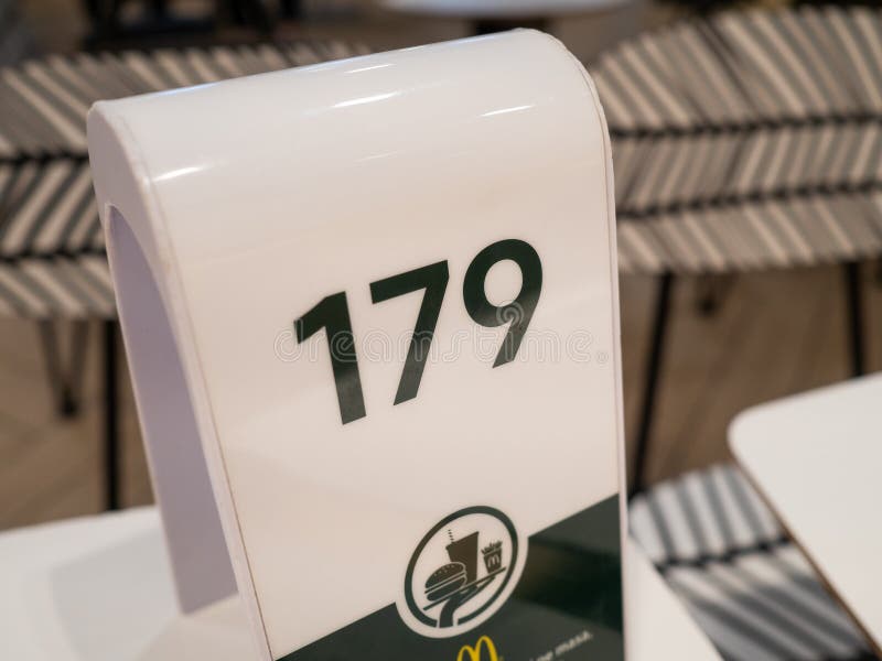 McDonalds Restaurant Golden Arches and McCafe Editorial Photography ...