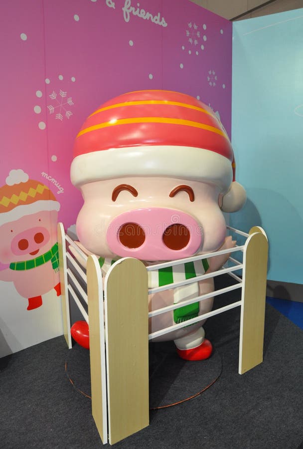 Mcdull (Mai Dou) editorial stock image. Image of exhibition - 27107779