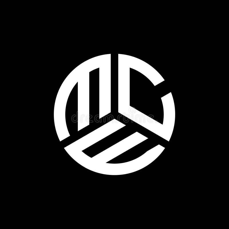 MCE Letter Logo Design on Black Background. MCE Creative Initials ...