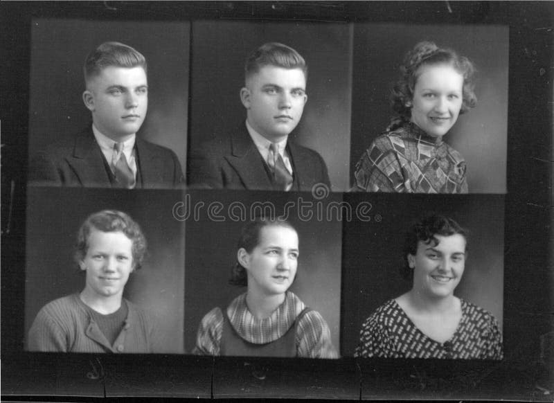 McGuffey High School Yearbook Portraits 1935 Picture. Image: 222470616