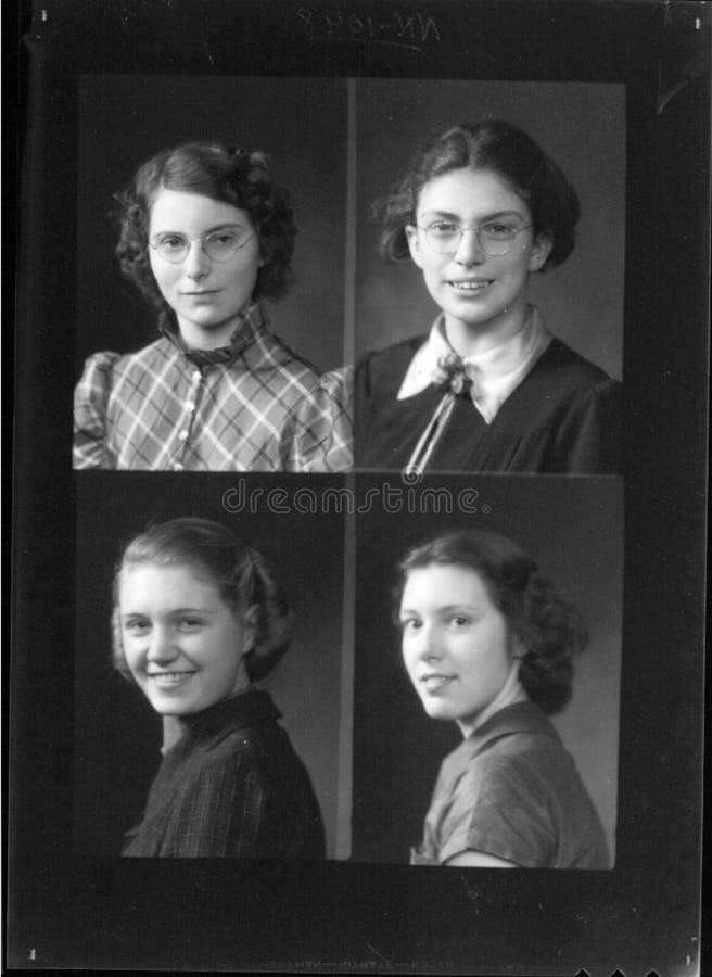 McGuffey High School Yearbook Portraits 1938 Picture. Image: 222469314