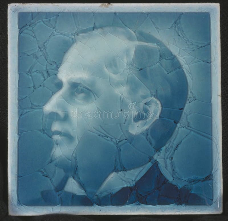 McKinley Ceramic Portrait Tile, Ca. 1896 Picture. Image: 221480115