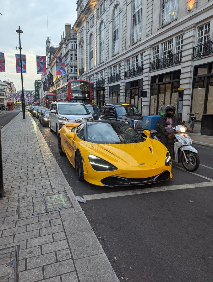 McLaren car london editorial image. Image of london - 291189470