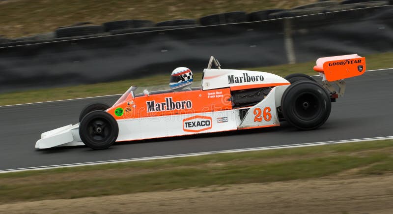 McLaren Can-am Racing Car at Speed Editorial Photography - Image of ...