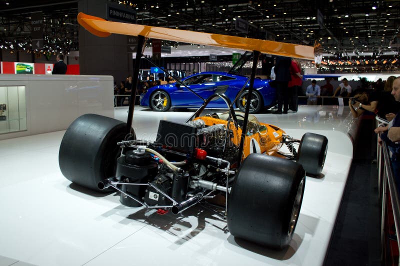 McLaren M7A photo éditorial. Image du parraineur, bruce - 39145611