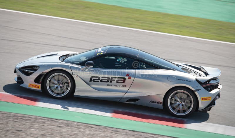 McLaren 720S Tropy Europe on the Racing Circuit Editorial Photography ...