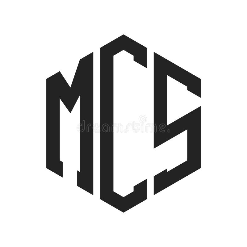 MCS Logo Design. Initial Letter MCS Monogram Logo Using Hexagon Shape ...
