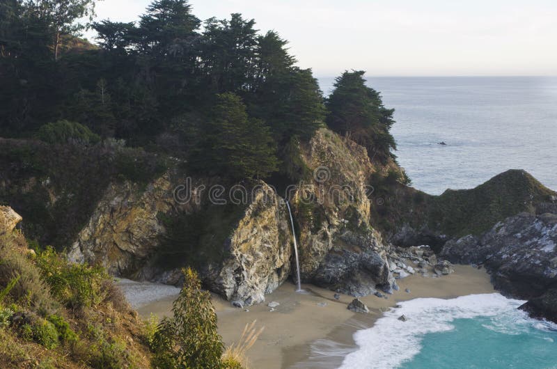 McWay Fall stock photo. Image of california, wave, wallpaper - 27099802