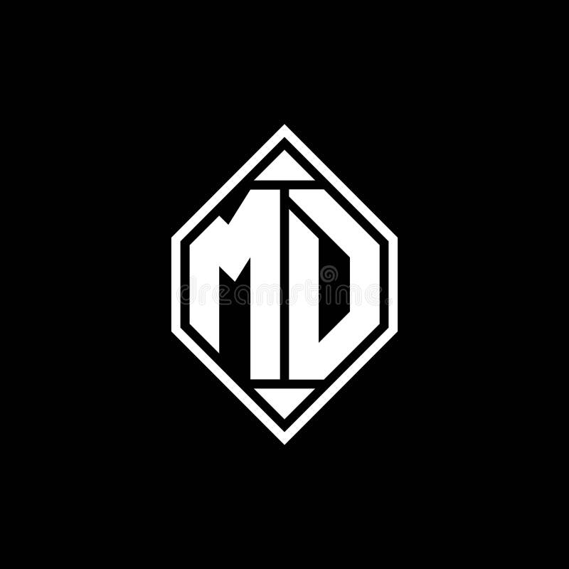 MD Logo Monogram Geometric Shield Shape Style Stock Vector ... MD Logo Monogram Geometric Shield Shape Style Stock Vector ...
