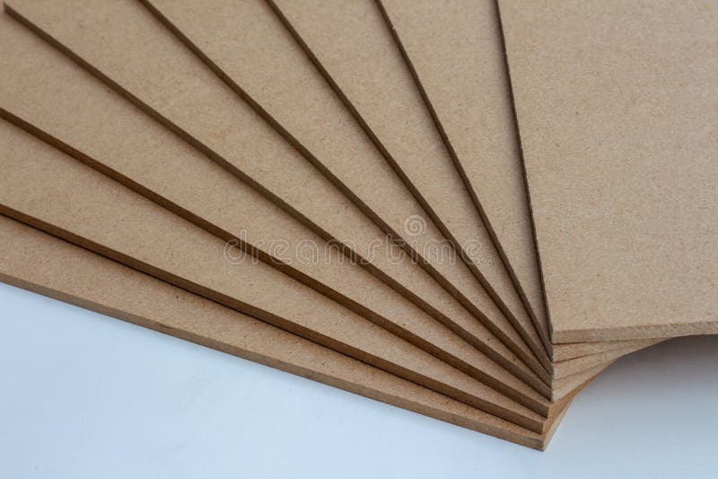MDF Board with White Background, Medium Density Fiberboard (MDF) Stock ...
