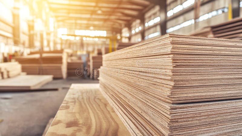 MDF with a Melamine Finish is Utilized within a Furniture Manufacturing ...