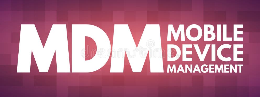 Device Management Concept Mdm Technology Stock Illustrations – 65 ...