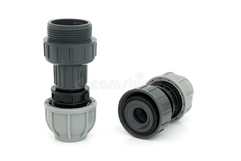 MDPE Non Return Valve Plumbing Fitting Stock Photo - Image of size ...