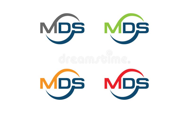 MDS Logo stock illustration. Illustration of feather - 97907506