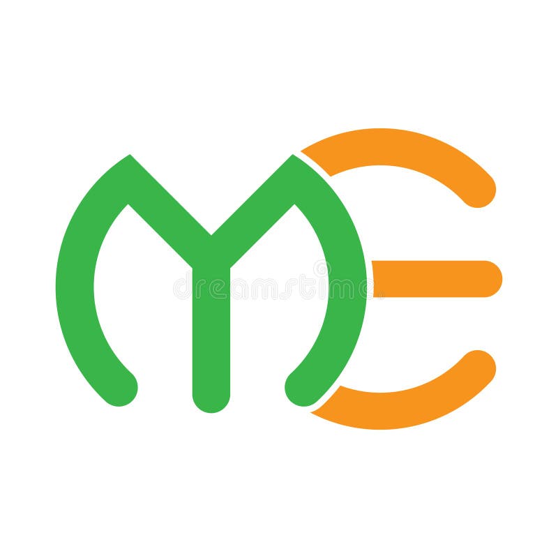 Me Letter Logo Stock Illustrations – 2,009 Me Letter Logo Stock ...