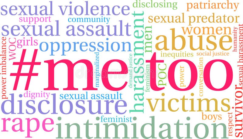 Me Too Word Cloud stock illustration. Illustration of demand - 105410465