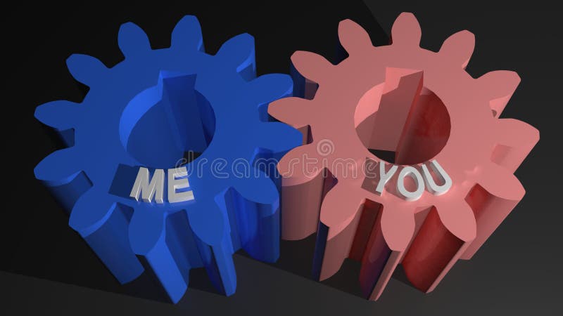 Male and Female stock illustration. Illustration of female - 34756687