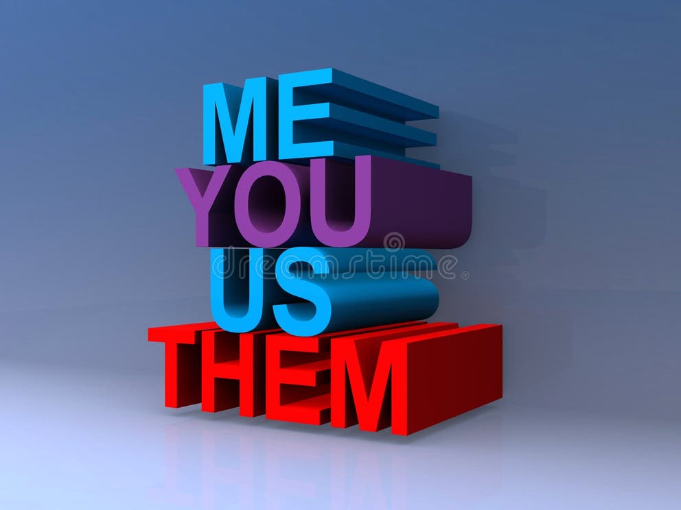 Me Us You Team Stock Illustrations – 5 Me Us You Team Stock ...