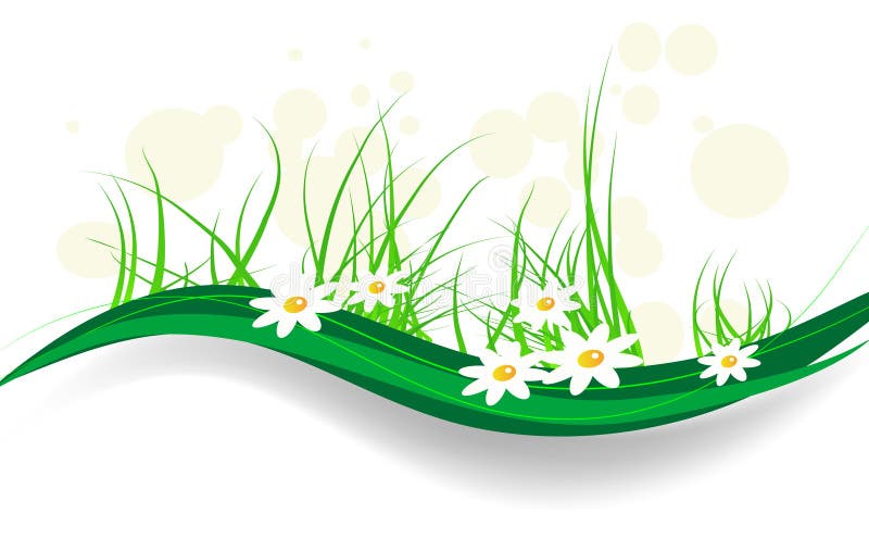 Meadow concept stock vector. Illustration of botany, orange - 20695591