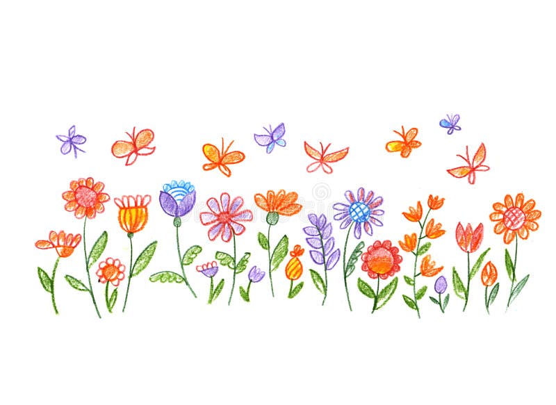 Meadow header stock illustration. Illustration of elements - 67387785