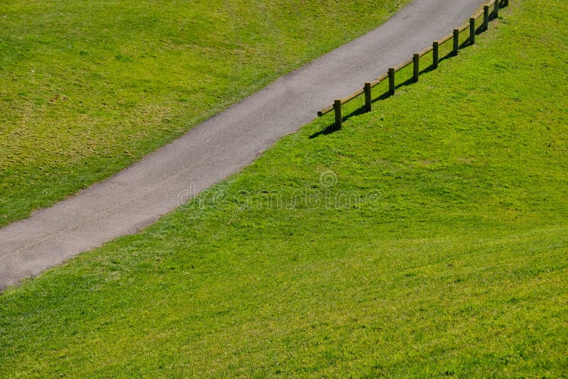 Meadow path stock photo. Image of land, nature, grassland - 204781600