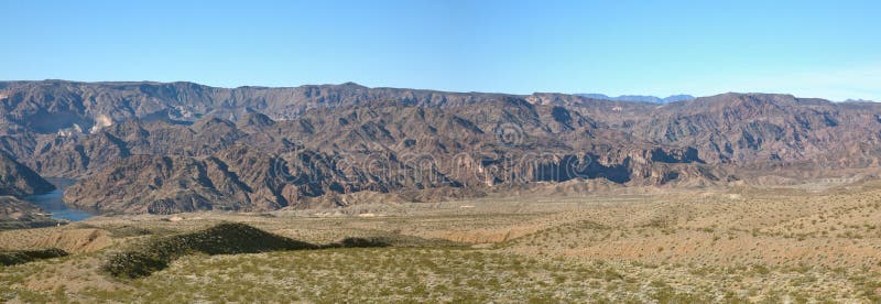 Meadow, River between Mountains, Nevada Stock Image - Image of rock ...