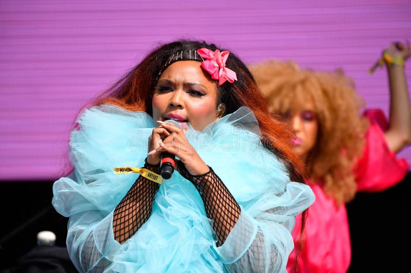 Lizzo in Concert at the Meadows Editorial Photography - Image of ...