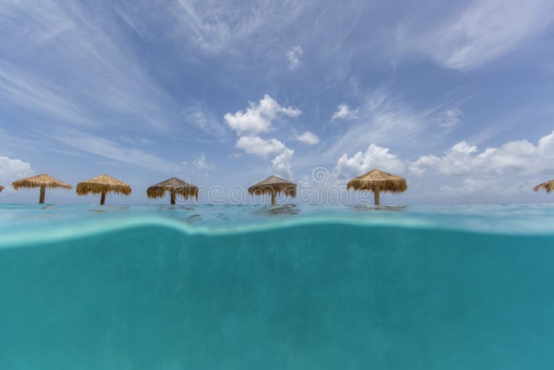 Meads Bay Beach in Anguilla Stock Photo - Image of turquoise, anguilla ...