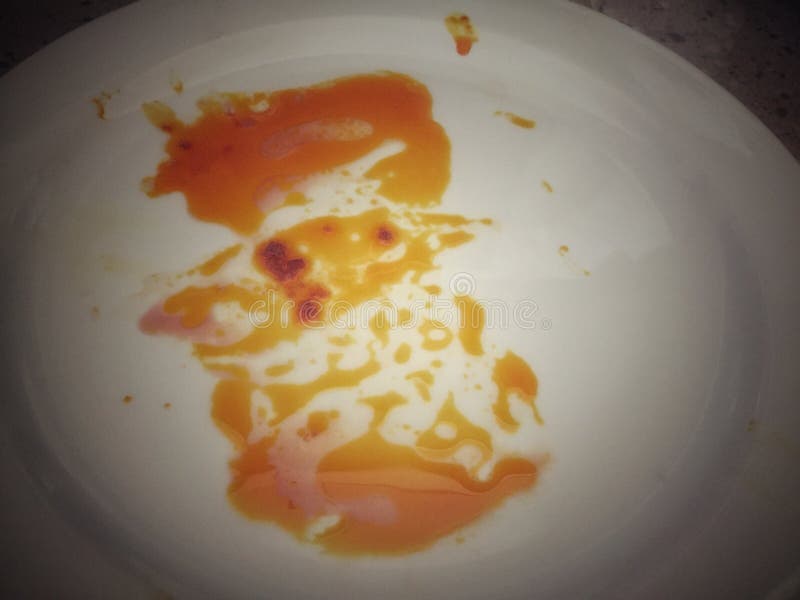 Oily and dirty empty plate stock image. Image of dirty - 129800733