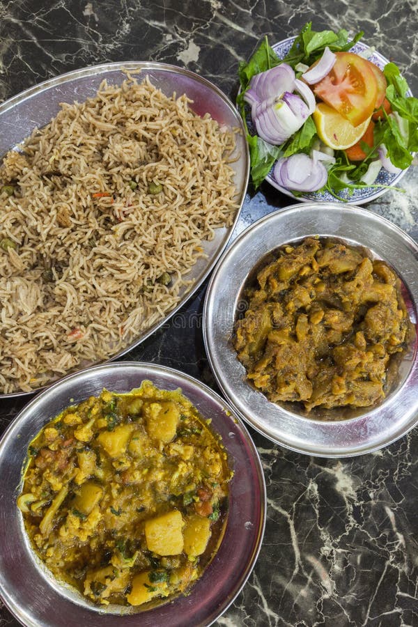 Meal in Indian Restaurant in Kuwait City Stock Photo - Image of kuwait ...