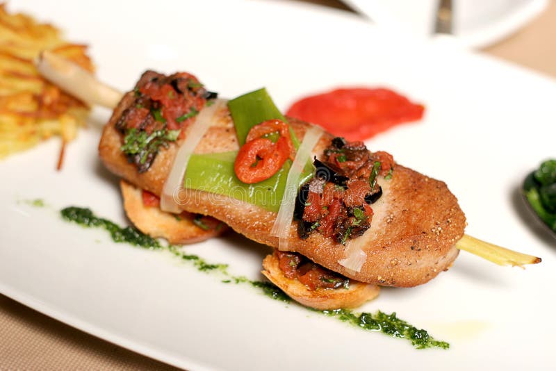 Meal meat and bone stock image. Image of restaurant, isolated - 13158885