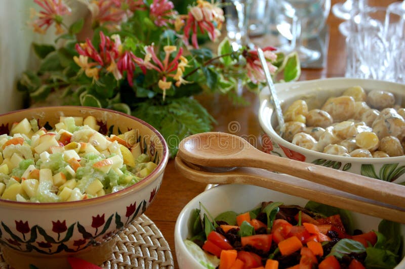Meal Time! stock photo. Image of servers, spoons, celery - 5525126