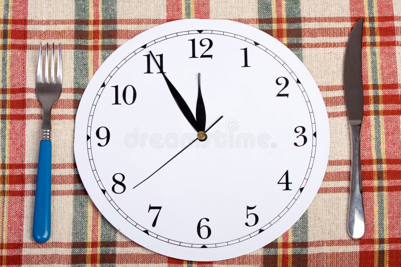 Meal time stock image. Image of meal, clock, drink, view - 6871007
