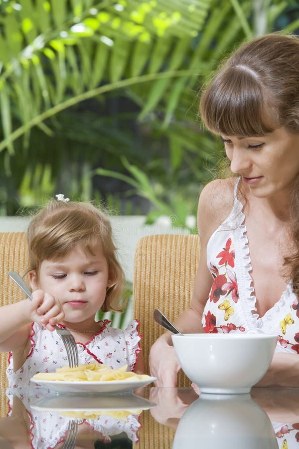 Meal time stock image. Image of feeding, amusing, home - 8516339