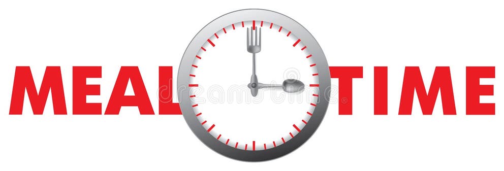 Meal Time Clock Cartoon Stock Illustrations – 642 Meal Time Clock ...