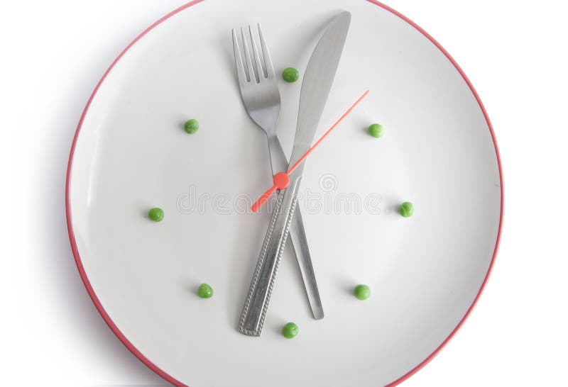 Meal time stock image. Image of timer, rush, peas, time - 45875787