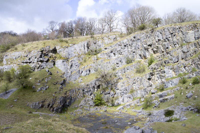Hoffmann Kiln at Mealbank Quarry, Ingleton. Stock Image - Image of ...